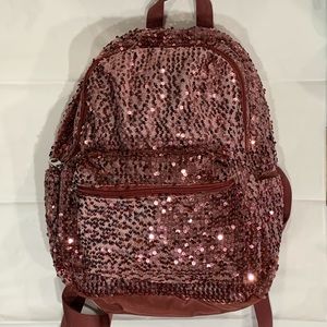 Icing | Bags | Icing Sequins Pretty In Pink Backpack | Poshmark